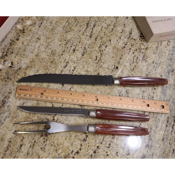 Sheffield | Kitchen | Regent Sheffield Cutlery Set Bakelite Marbled Stainless Steel Forever ...